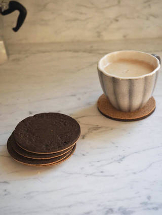 Coffee Bean Shell Resin Coasters - Easy Composites