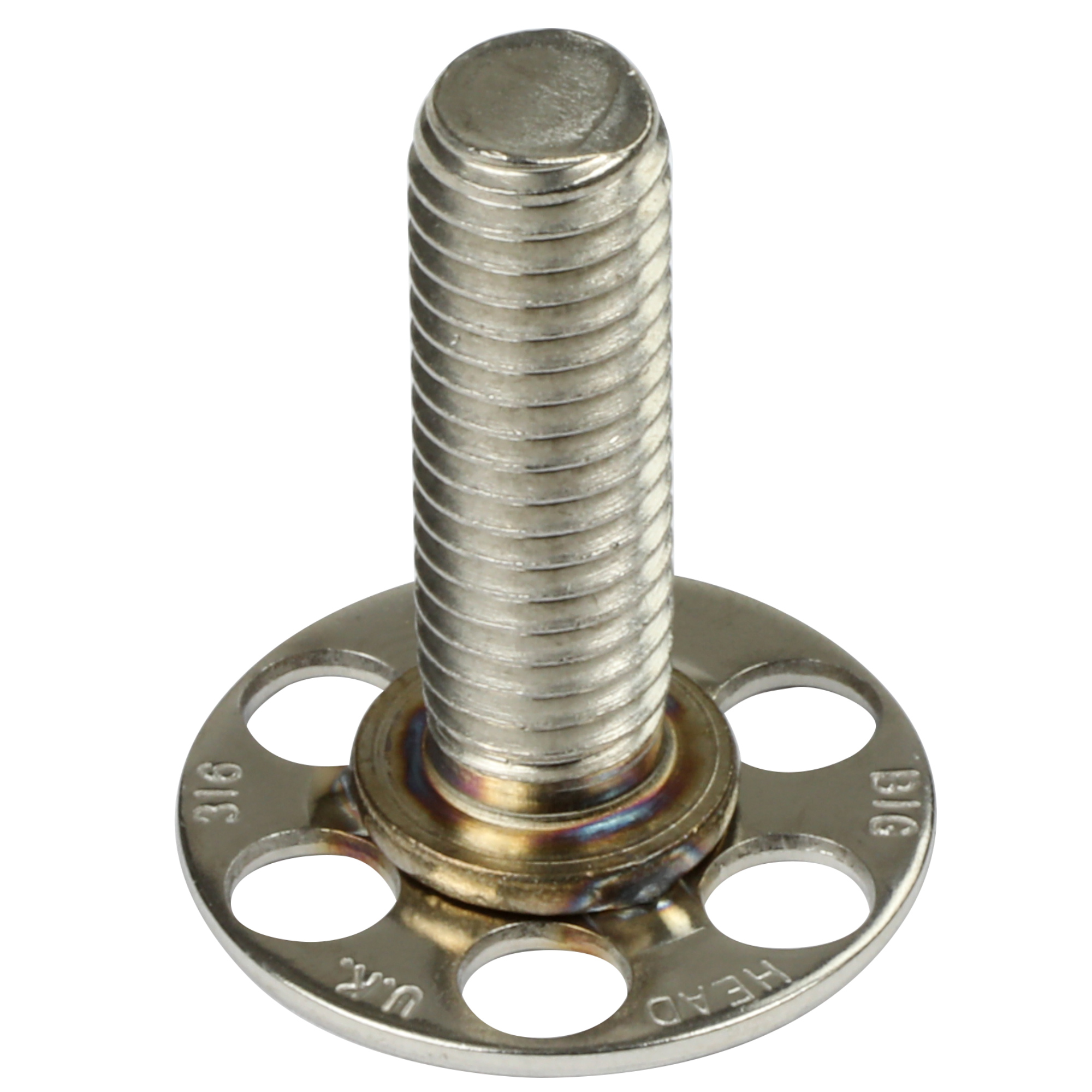 bigHead Threaded Stud Round Base; M5, M6, M8, M10 - Easy Composites