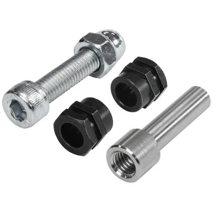 Set of 2 Split-Mould Clamping Bushes with Alignment Pin, Cap Screw and ...